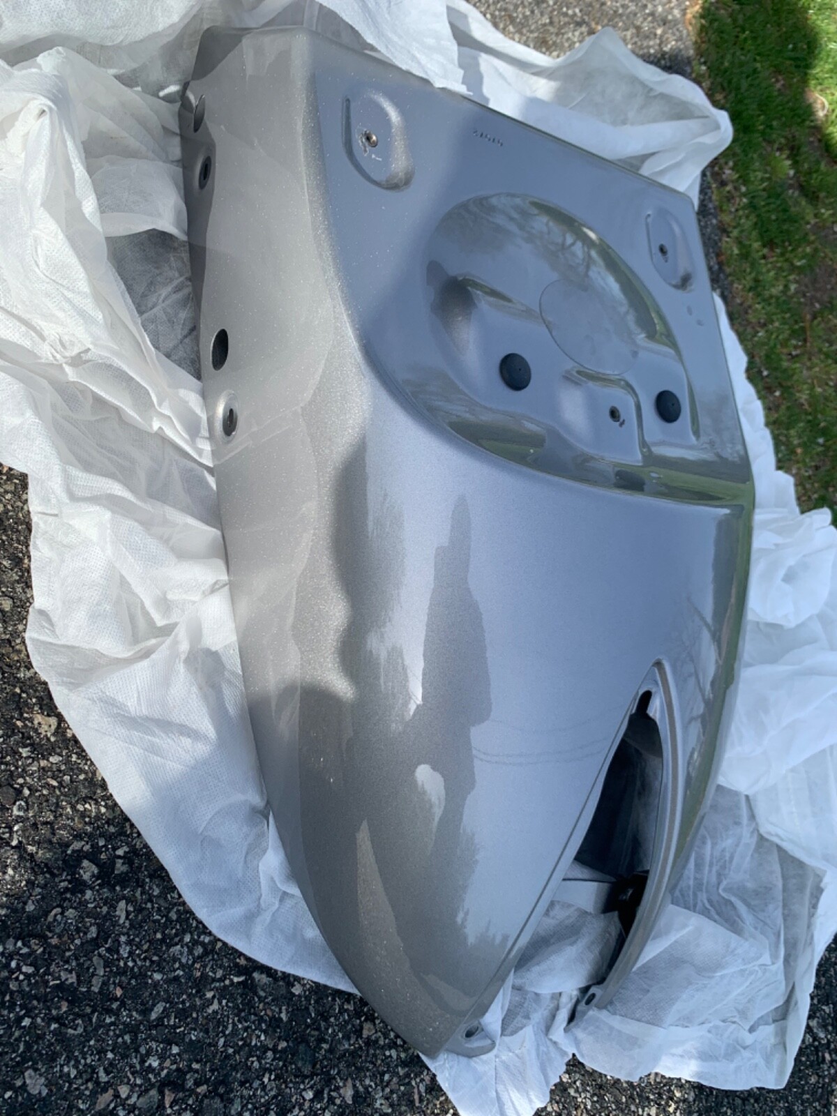 Victory Hammer Rear Fender Silver New OEM 1014485-266 | eBay