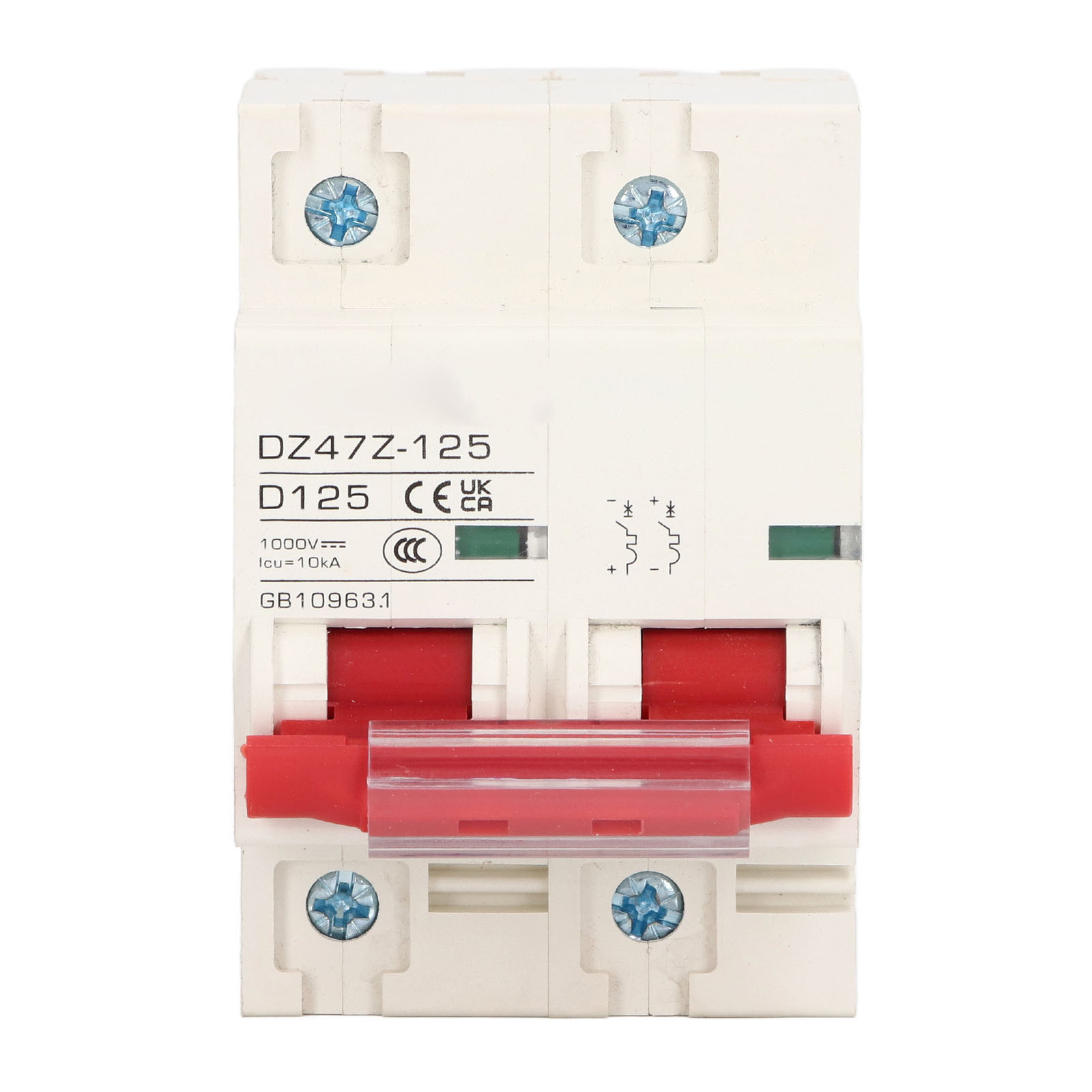 (Red)Circuit Breaker DC Magnetic System Miniature Circuit Breaker 1000 ...