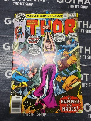 Thor Vol 1 #279 January 1979 A Hammer In Hades Written By Don Glut ...