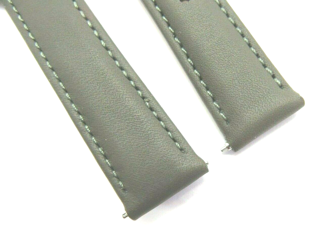 FOSSIL Original Ersatz Lederarmband ES3913 Uhrband watch strap Grau ...