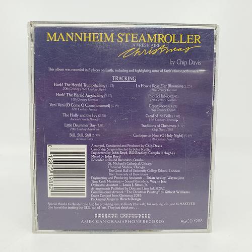 Chip Davis Mannheim Steamroller A Fresh Aire Christmas Audio CD (1958 ...