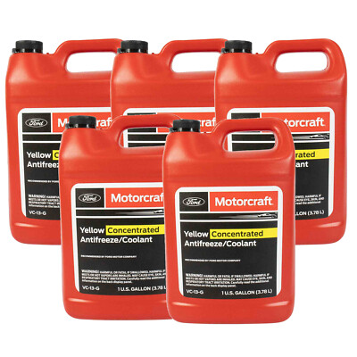 Motorcraft OEM Yellow Concentrated Antifreeze / Coolant - 5 Gallon | eBay