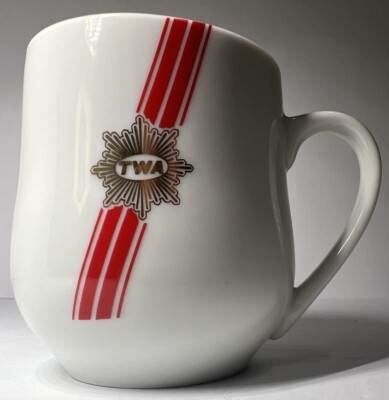 Vintage TWA Demitasse Coffee Cup ABCO 44-1695 Porcelain Espresso Cup ...