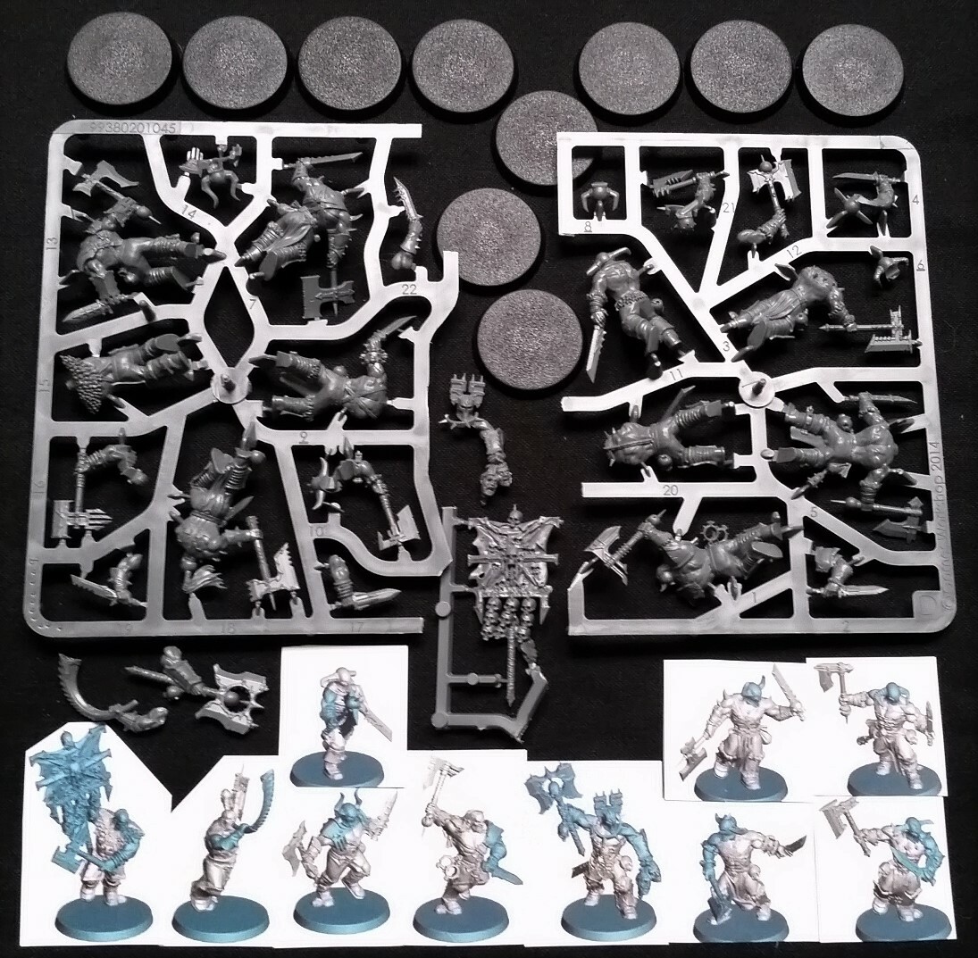 10 Bloodreavers Blades of Khorne Goreblade Warhammer Age Sigmar Blood ...