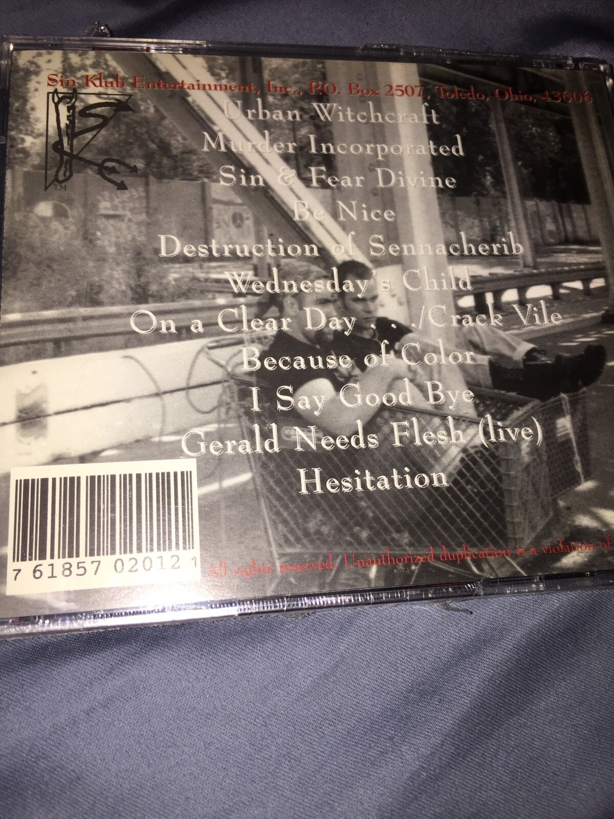 Urban WitchCraft - Sin Klub, the Thessalonian Dope Gods (CD) FREE ...