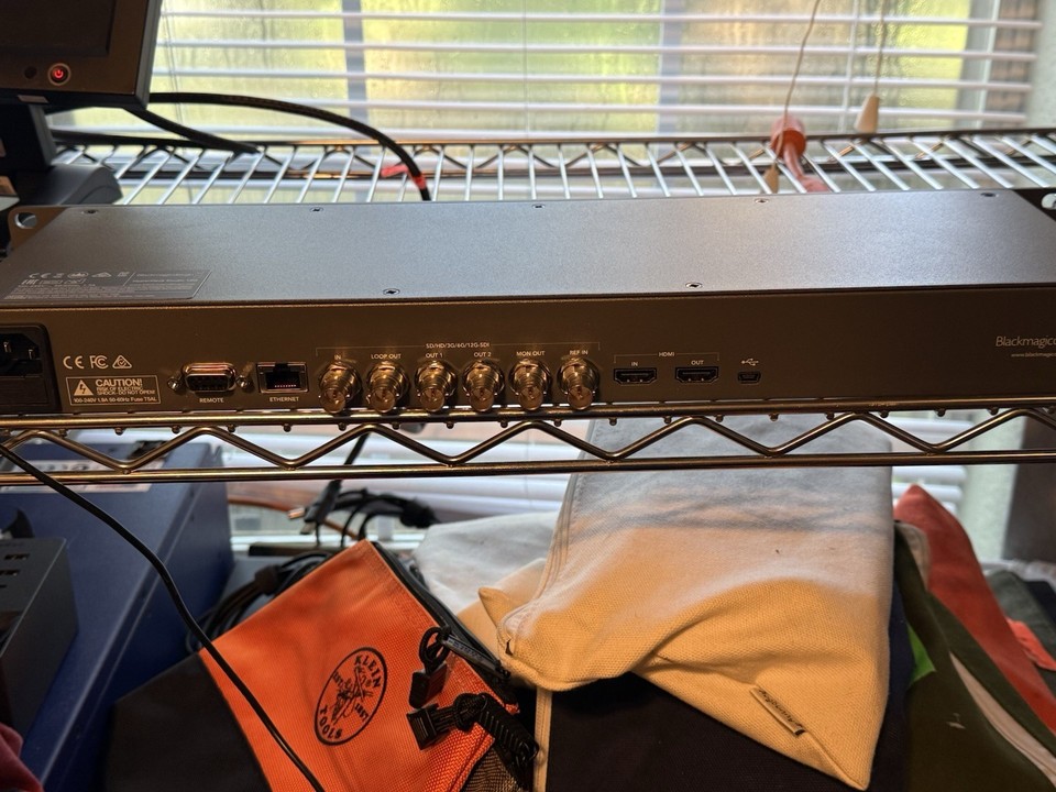 Blackmagic Design HyperDeck Studio 12G - 4K ProRes Video Recorder 12G ...