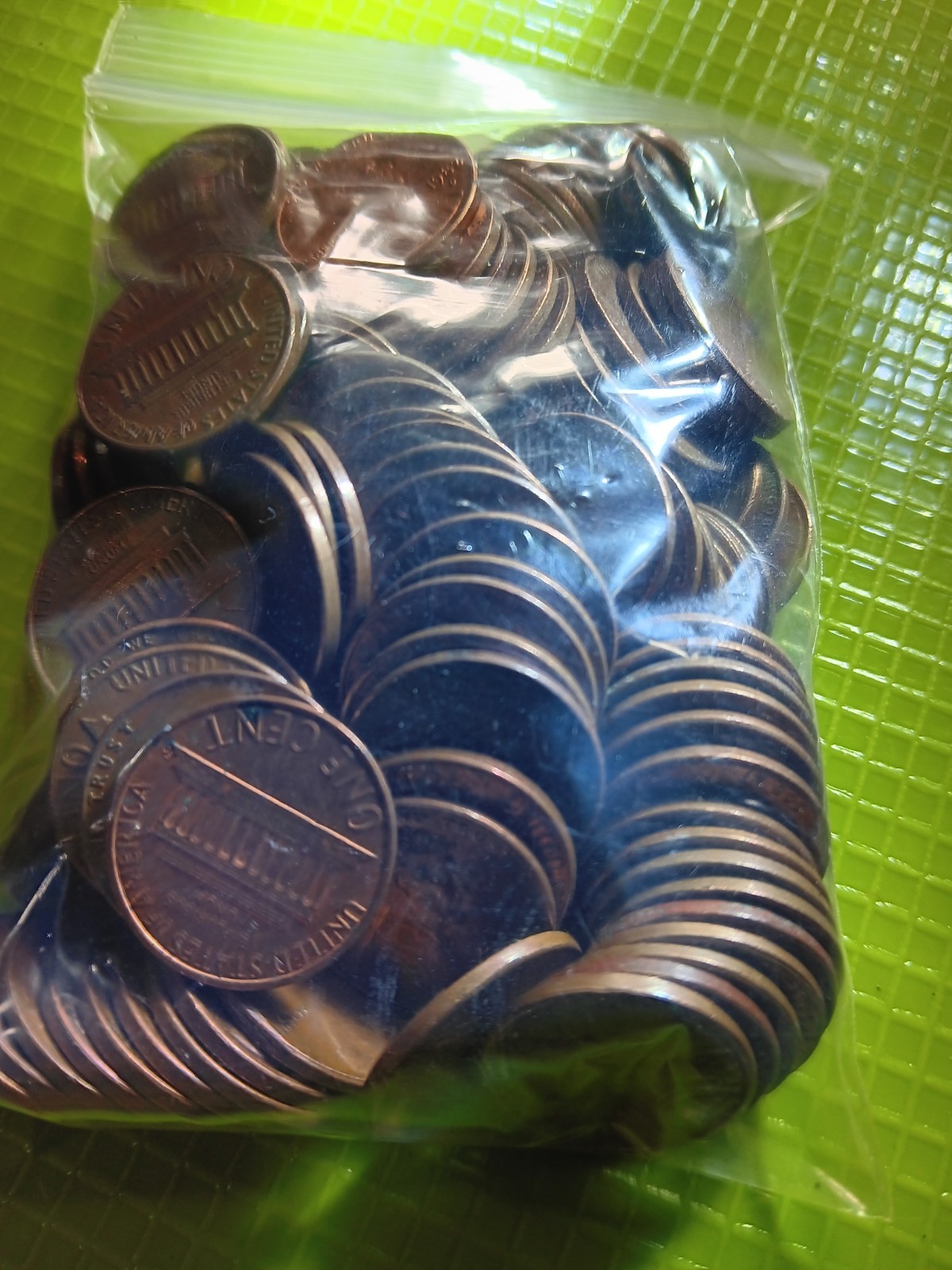 Bulk 1LB Copper Cents Pennies 1959-1982 - 95% Copper bank collection ...