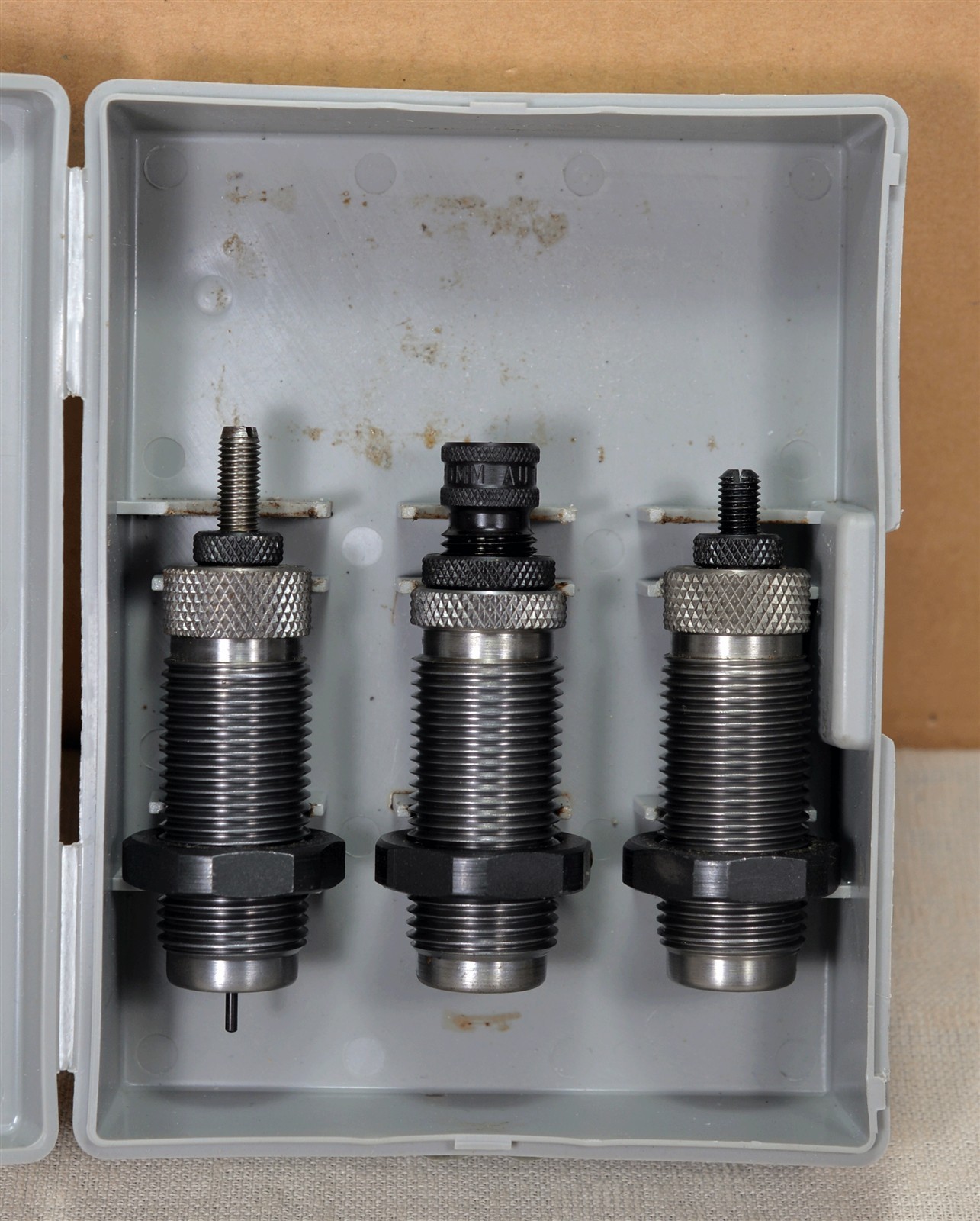 RCBS 10MM AUTO RELOADING DIES W/CARBIDE SIZER & TAPER CRIMP SEATER | eBay