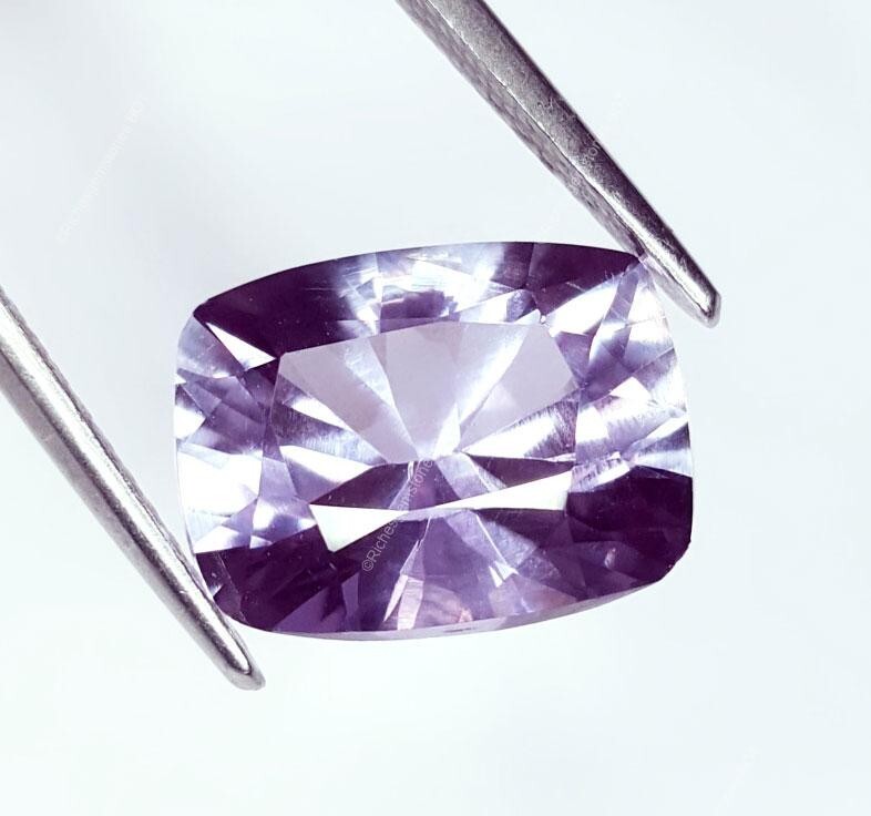 Certified Authentic Alexandrite Gemstone 9.67 Cts Loose Cushion Faceted ...