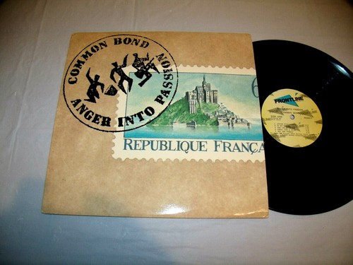 Common Bond - Anger Into Passion 1987 Frontline LP NM Vinyl Christian w ...