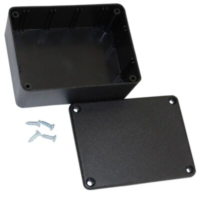 Small Project Enclosure Box with Lid and Screws, 4.0" x 3" x 1.6" | eBay