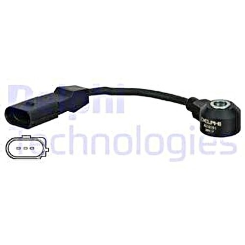 DELPHI Knock Sensor For VW AUDI SEAT SKODA Bora Flight Golf Mk4 A3 ...