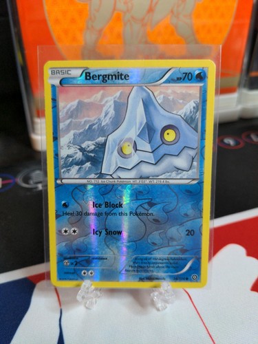 Pokemon Card: Bergmite REVERSE HOLO 36/114 Steam Siege NM | eBay