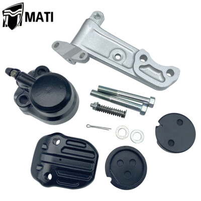 Front Brake Caliper &Holder Assembly w/Pads Honda CB360 CB400F CB450 ...