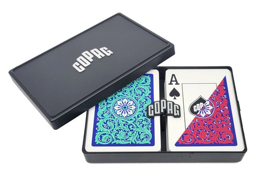 Copag 1546 Neoteric Design 100% Plastic Playing Cards Poker Size ...