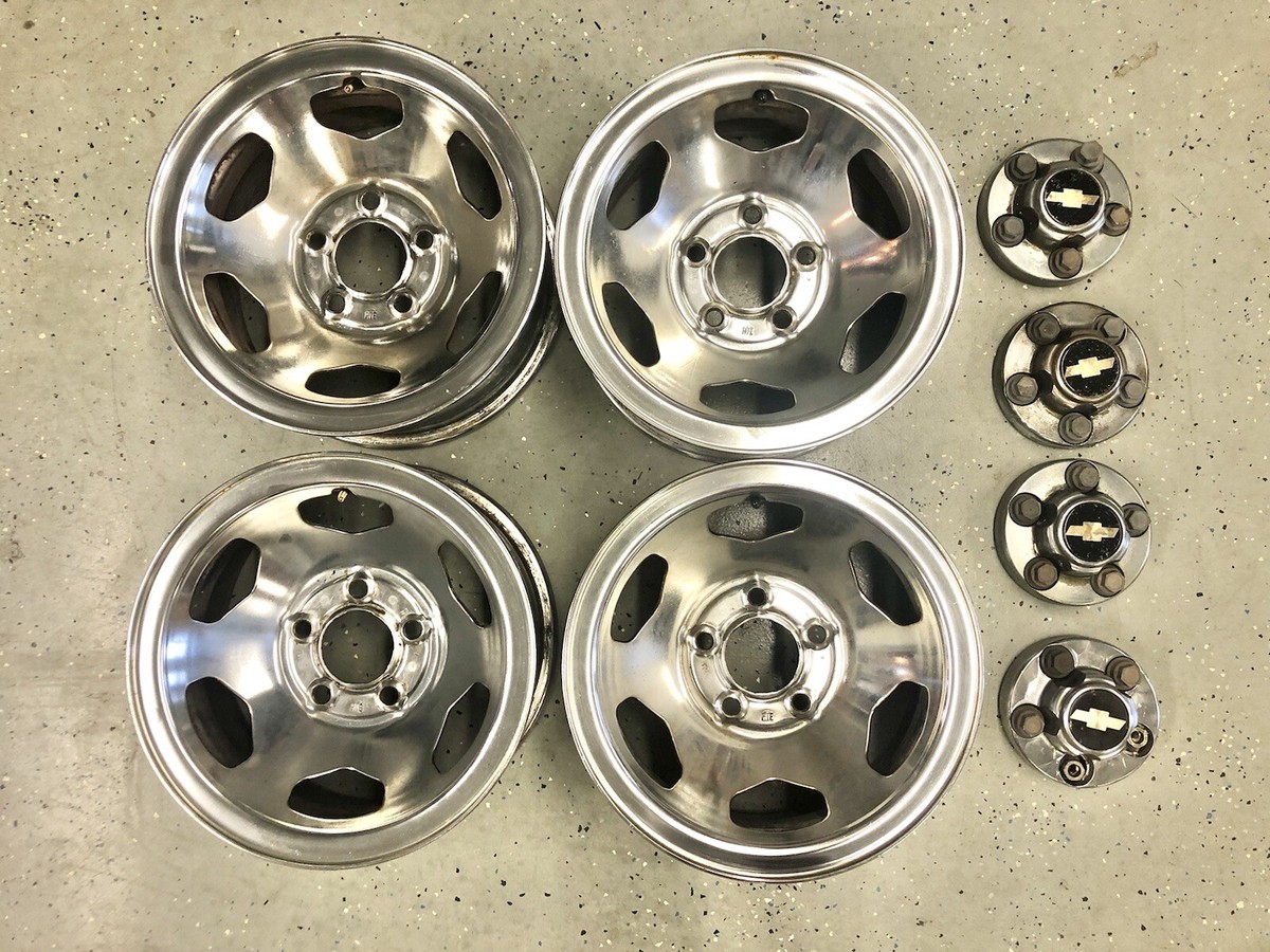 5 On 5 Wheels Chevy 15x10 OE Pickup Rallye 5x5" Bolt Pattern 4.5"