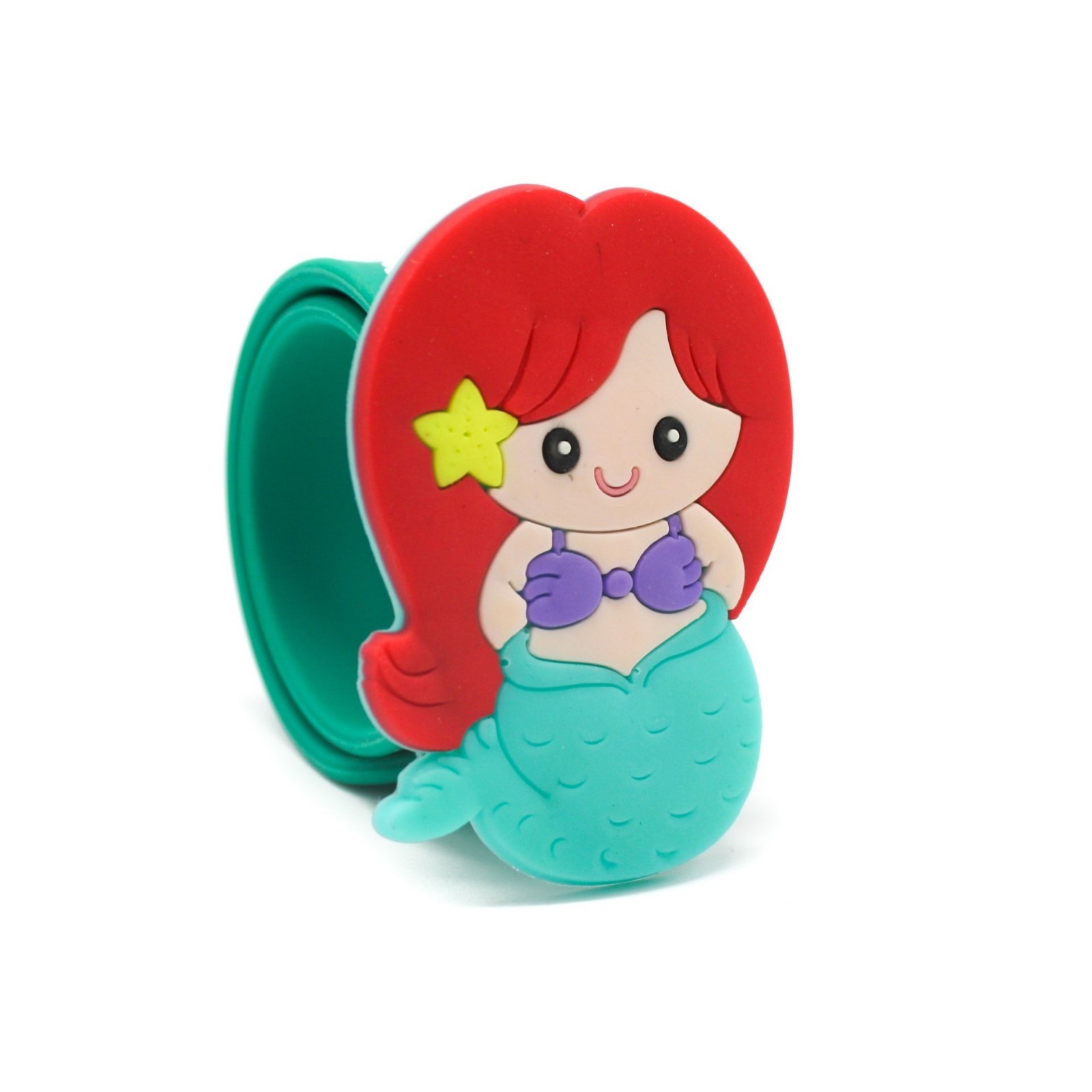 Mermaid Snap Bracelet Slap Band for Girls - Perfect Birthday Gift UK ...