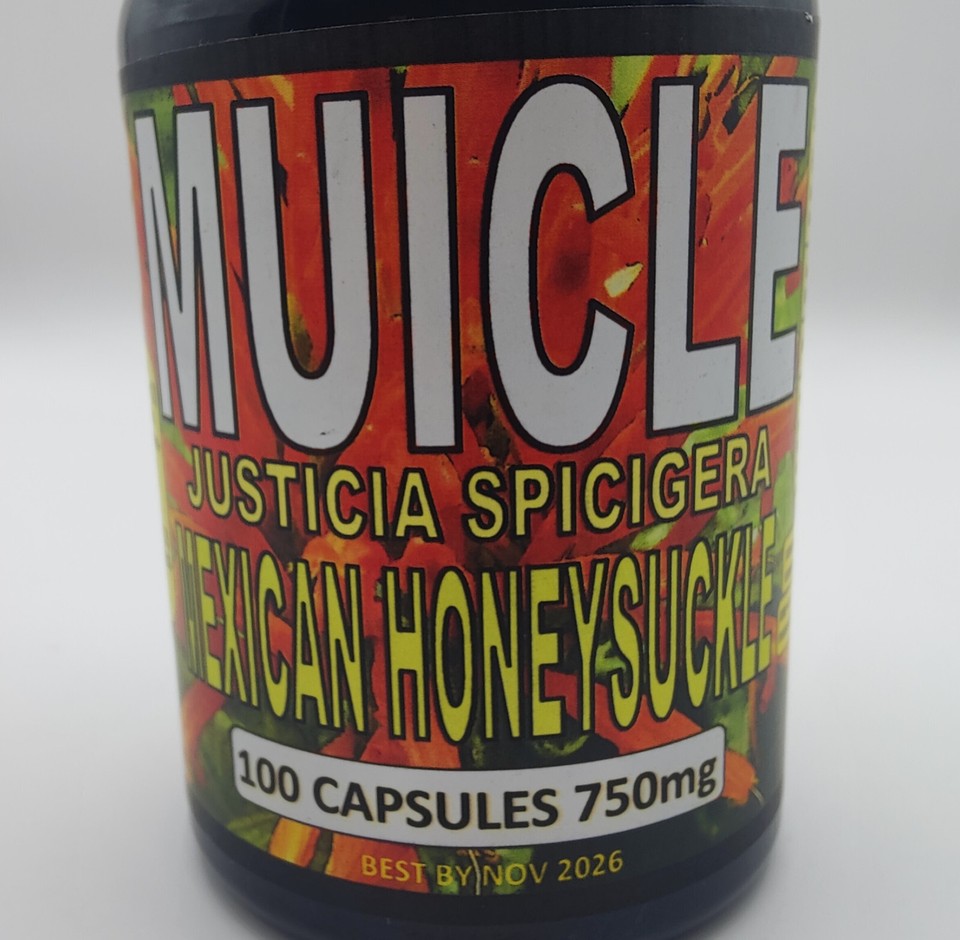 Muicle Muitle Muycle Mexican Honeysuckle 100 Capsulas | eBay