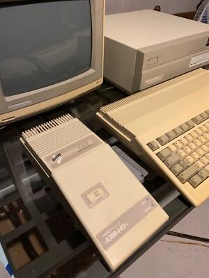 GVP Impact Series II A500-HD+ Commodore Amiga 500 scsi hard drive used ...