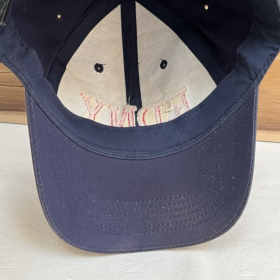 FDNY Keep Back 200 Ft. Hat Cap Snap Back Blue Fire Fighter Outdoors Adj ...