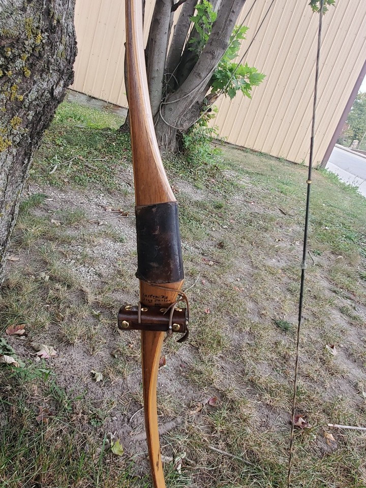 Custom Bear Vintage Recurve Longbow Handmade Archery Palmer | eBay