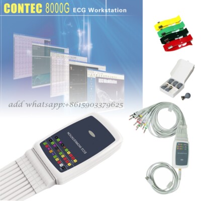 PC based software analyse CONTEC8000G ECG EKG Workstation System 12 ...