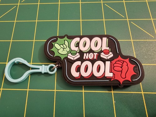 Dude Perfect Vinyl Keychain, Cool Not Cool | eBay