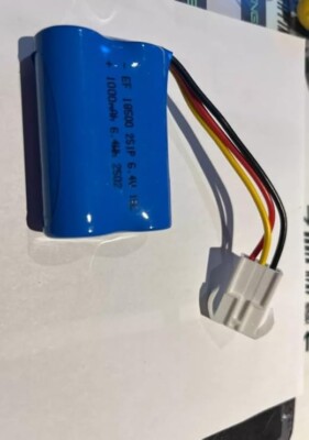 6.4V 1000mAh LiFe HFC1850 2S Battery Pack EL4.5-3P Rev plug for RC Car ...
