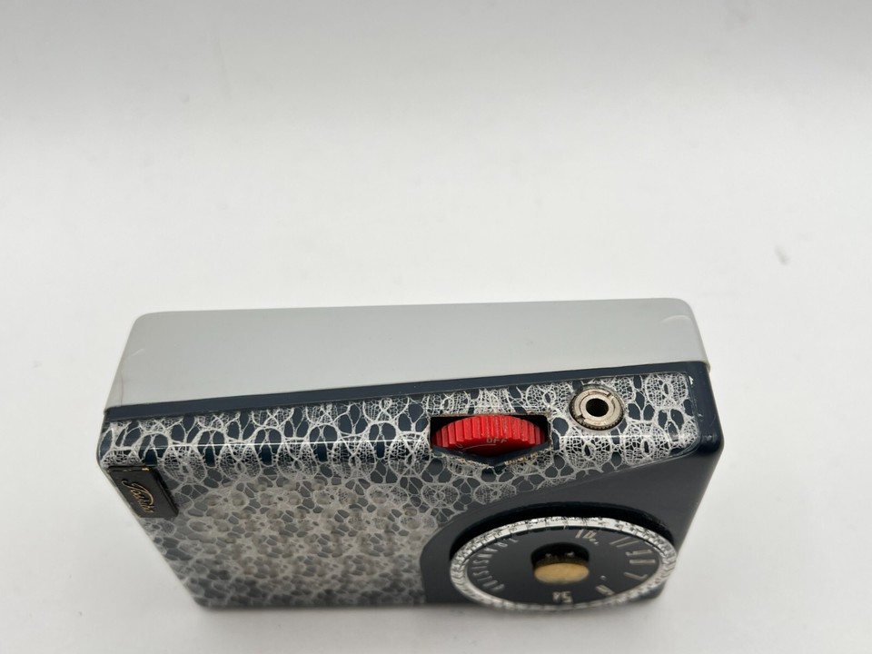 Vintage Toshiba Transistor 5TR-193 Blue Lace Portable Radio - Japan w ...