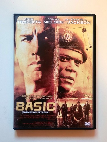 Basic DVD Thriller Action 2003 R John Travolta Samuel L Jackson Free ...