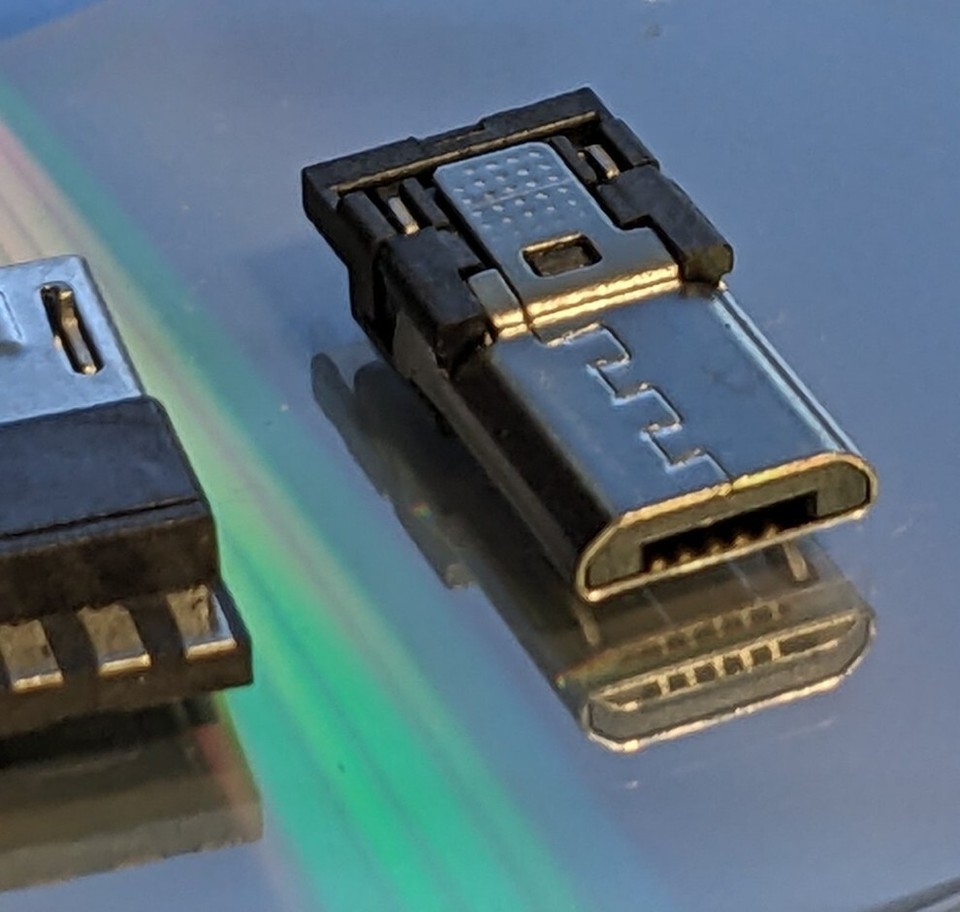 X5 Micro USB Type B 4 Pin Male Plug Power Connector Solder DIY | eBay UK