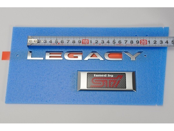 Subaru genuine rear emblem Legacy Touring Wagon 2.0GT STI LEGACY ...