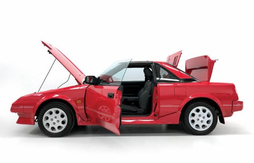 TOYOTA MR2 MK1 Mk1b STRIPE STICKER SET IN LIGHT SILVER. AW11 DECALS MR2 ...