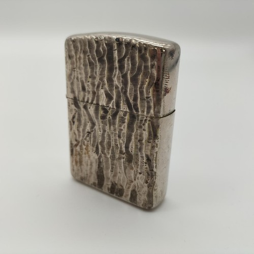 Vintage Zippo 2004 Armor Silver Color Oil Lighter | eBay