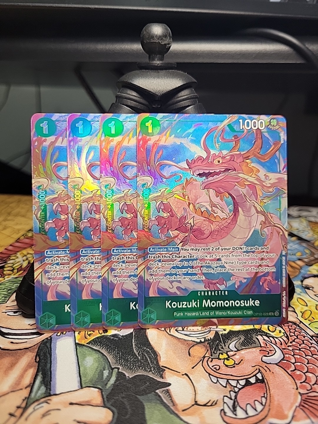 Kouzuki Momonosuke Best Selection Vol 4 English One Piece TCG OP10-028 [Playset] | eBay