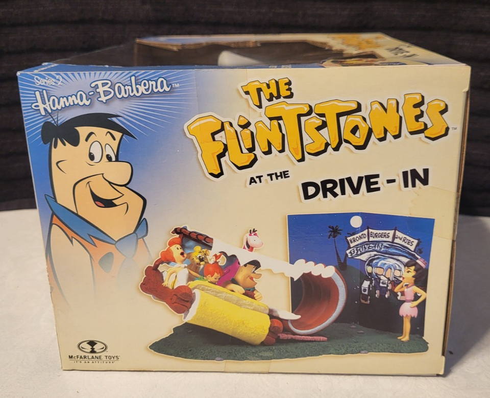 McFarlane The Flintstones at the Drive-In Deluxe Box Set ~ Series 2 | eBay
