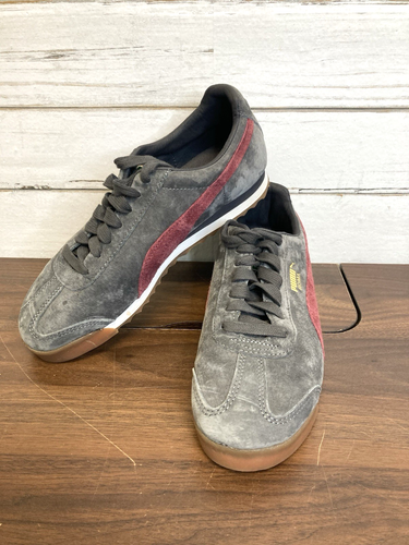Puma FTWDM/FCNDT Gray & Pink Low Top Men's Sneaker Shoes US Size 7C | eBay