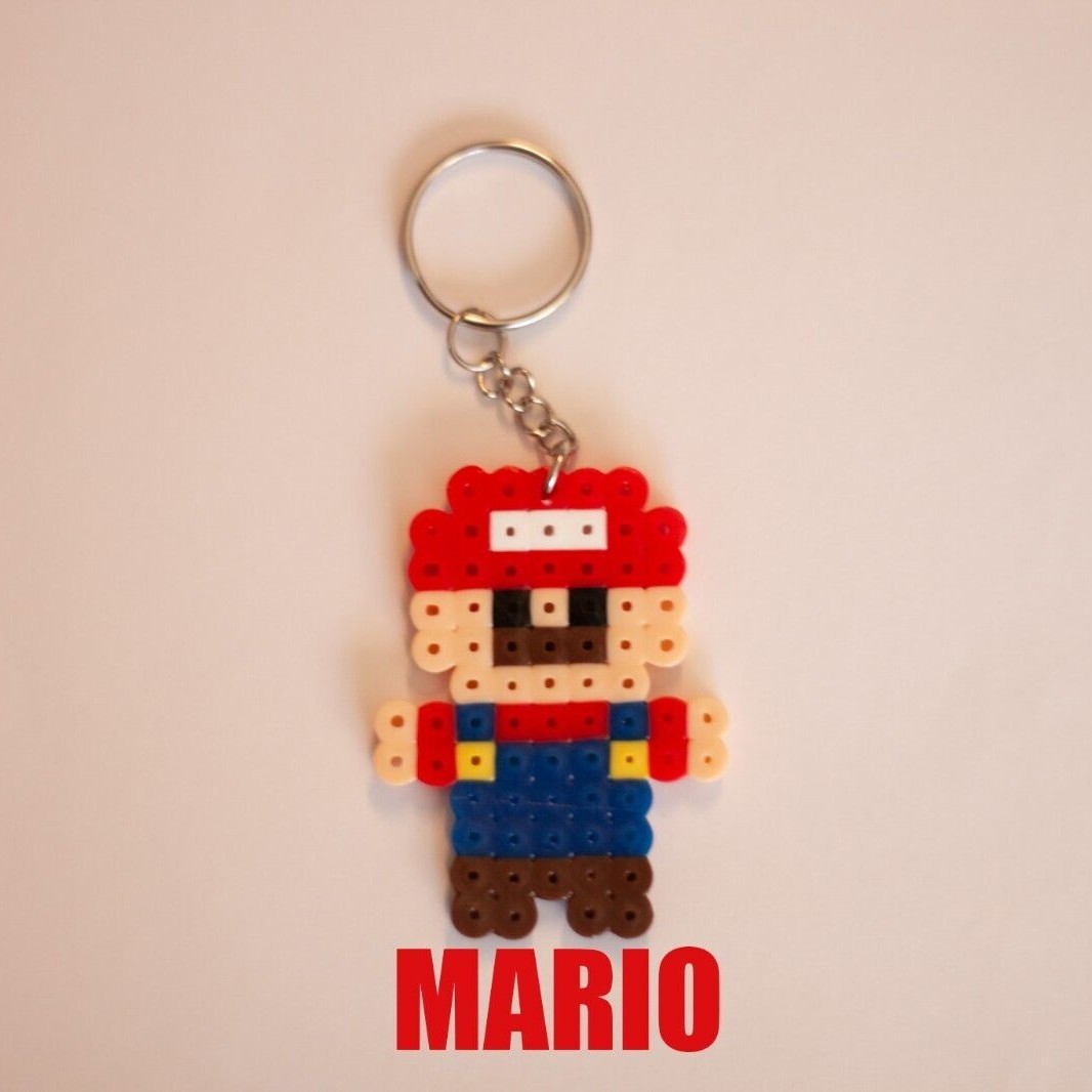Llavero Mario Bros Hama Llavero Super Mario Original: Compra Online En