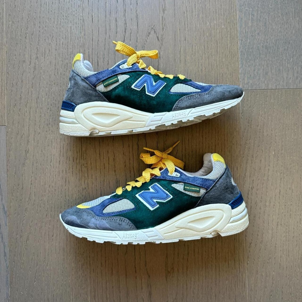 New Balance 990v2 x Aime Leon Dore Multi-Color ALD M9… - Gem