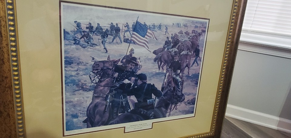 Don Stivers "Fighting For Time" 794/1000 LE Print - Signed Numbered 22/ ...