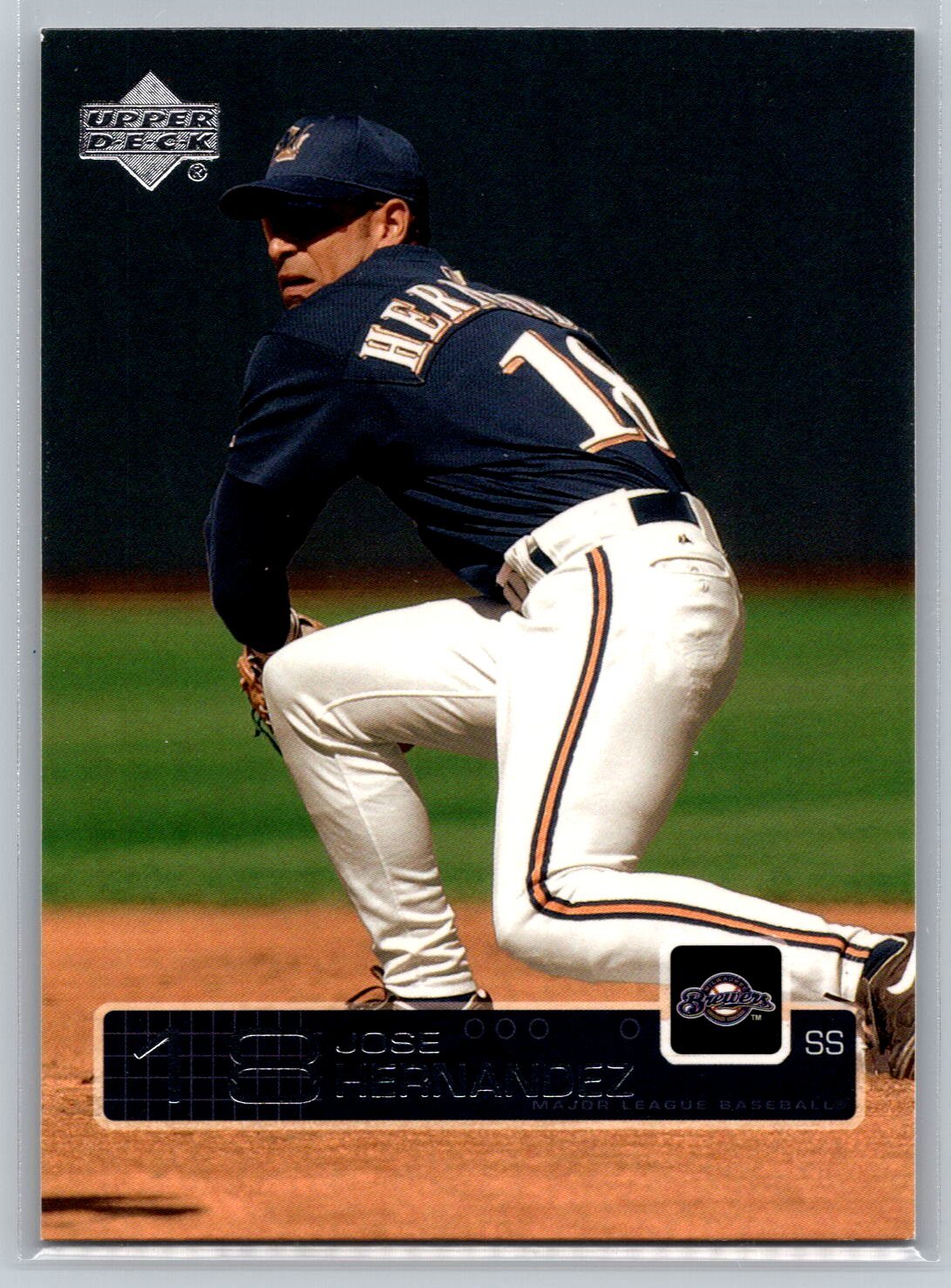 2003 Upper Deck Baseball #154 Jose Hernandez Milwaukee Brewers | eBay