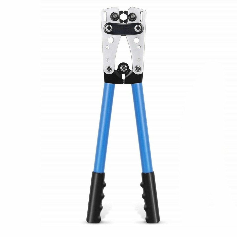 Large Wire Terminal Crimping Tool 6-50mm² Crimper Plier / 140PCS Cable ...