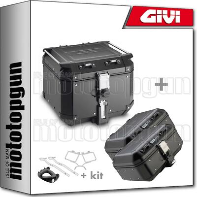 GIVI CASE OUTBACK OBKN42B + SIDE DOLOMITI DLM30B HONDA XADV X-ADV 750 ...