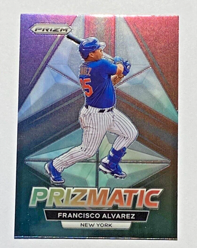 2023 Panini Prizm Baseball #P6 FRANCISCO ALVAREZ Prizmatic | eBay