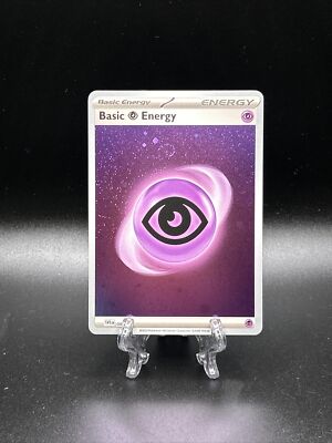 Pokemon Card 151 SVE Holographic Psychic Energy 005 Near Mint - SWIRL 🌀 ...