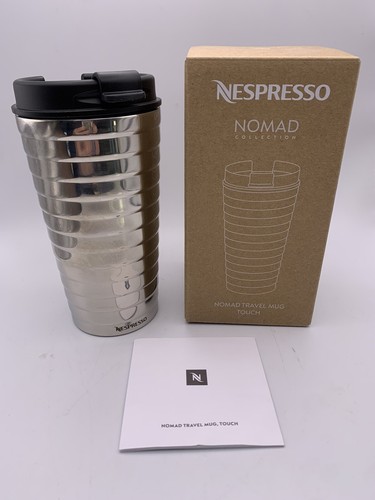 New Nespresso Nomad Collection Travel Mug, Touch (Silver) - 11oz ...