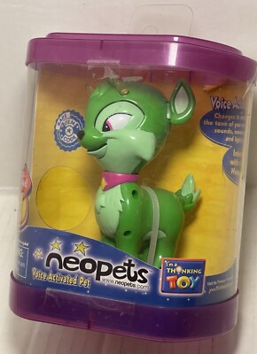 Vintage Rare 2003 Neopets Voice Activated Pets Ixi Green Color by ...
