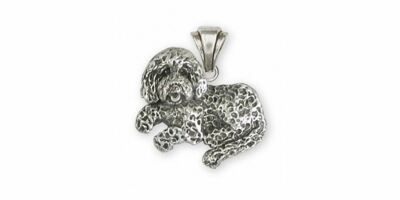 Labradoodle Pendant Jewelry Sterling Silver Handmade Dog Pendant LDD3-P ...