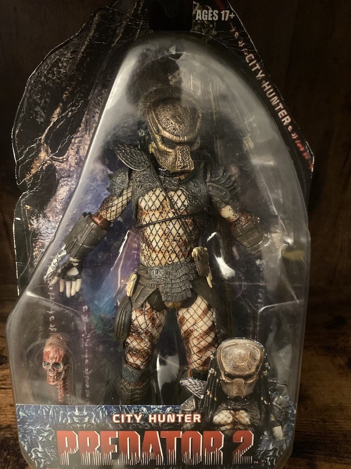 MIP NECA PREDATOR Series 7 MASKED CITY HUNTER cult horror movie 7 ...