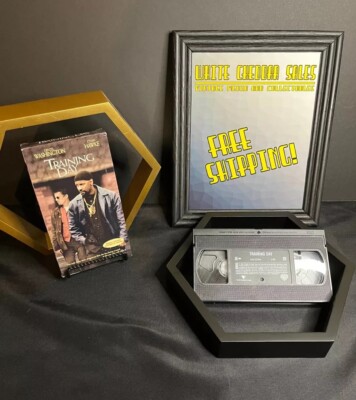 Training Day - VHS 2001 - Denzel Washington - FREE SHIPPING!!! - B2G1 ...